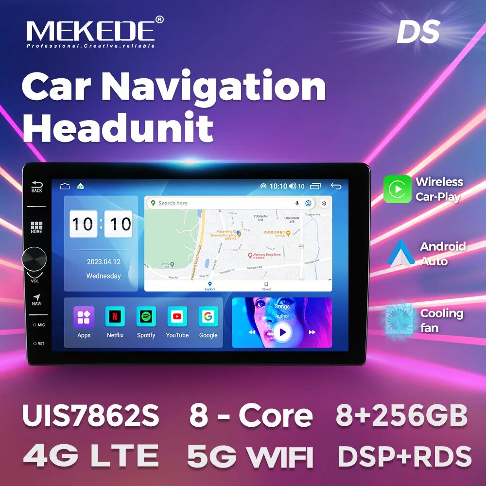 Автомагнитола 9" Android Car Navigation Headunit D700S — фото 1