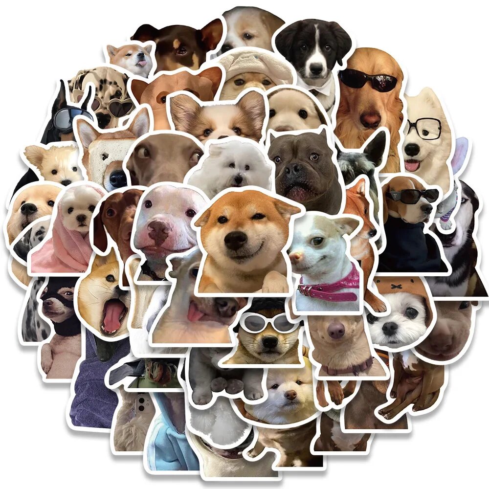 Наклейки детские кошки GOGOTU, цвет 50PCS