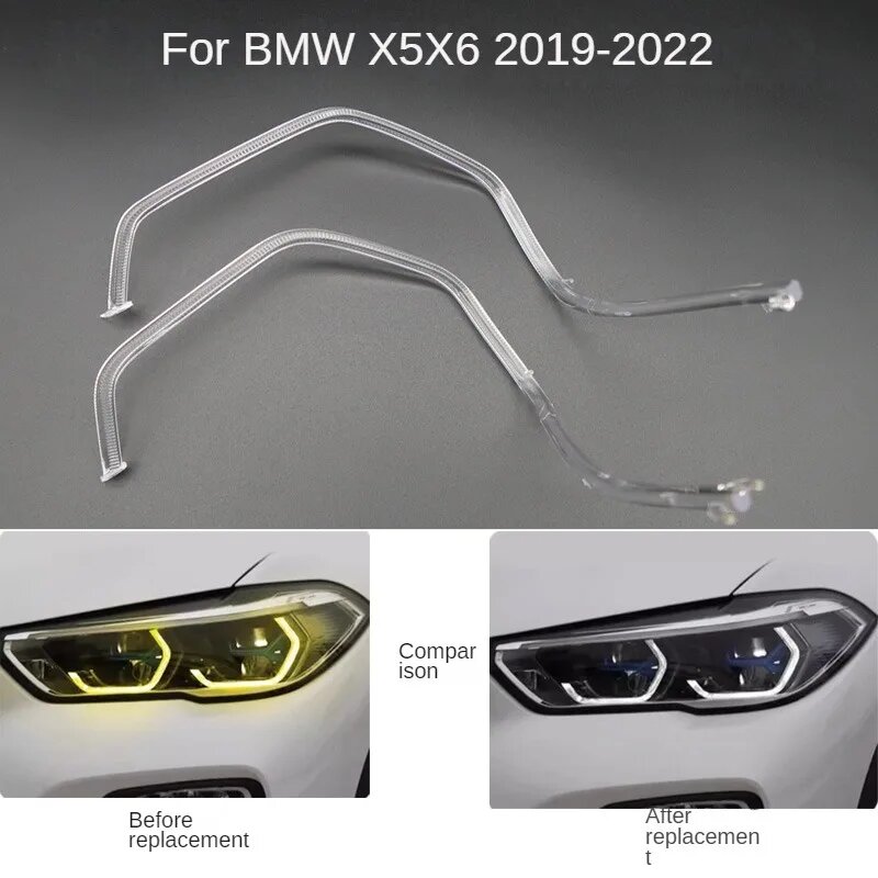 Для BMW X5 X6 G05 2019-2022 дневные ходовые огни a pair