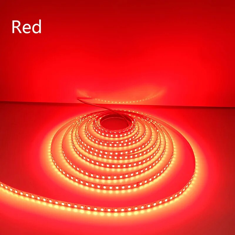 Светодиодная лента Dengsum 600LEDs 5м Красный, Red, DC 12V, 5м, Not waterproof