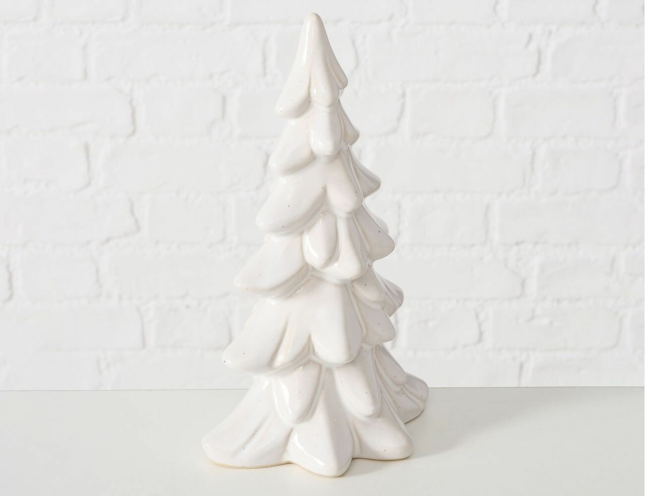 Декоративная настольная ель ханснес, керамика, 20 см, Boltze 2048028