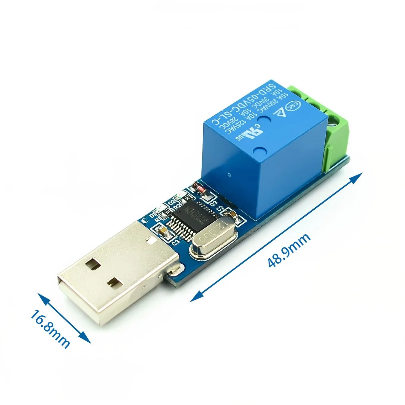 LCUS-1 Тип 1/2 канальный релейный модуль USB электронный Преобразователь PCB USB Интеллектуальный переключатель управления
