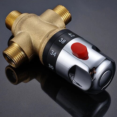 Клапан для смесителя водонагревателя, контроль температуры