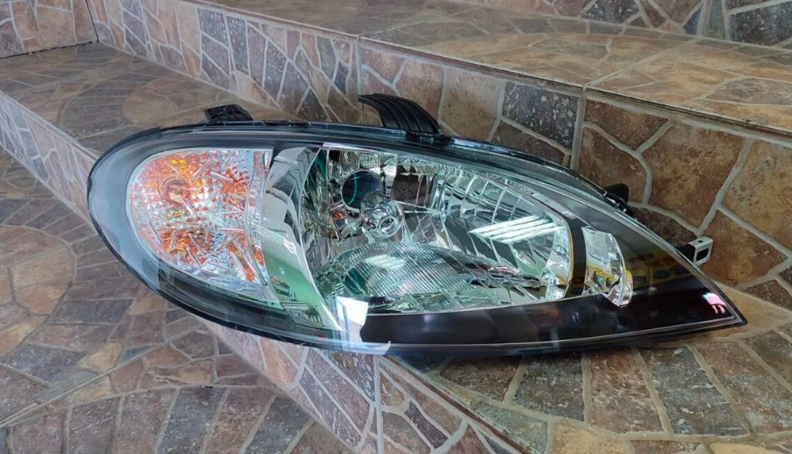 Фара, для Chevrolet Lacetti/Gentra, правая, механическая коррекция (аналог)