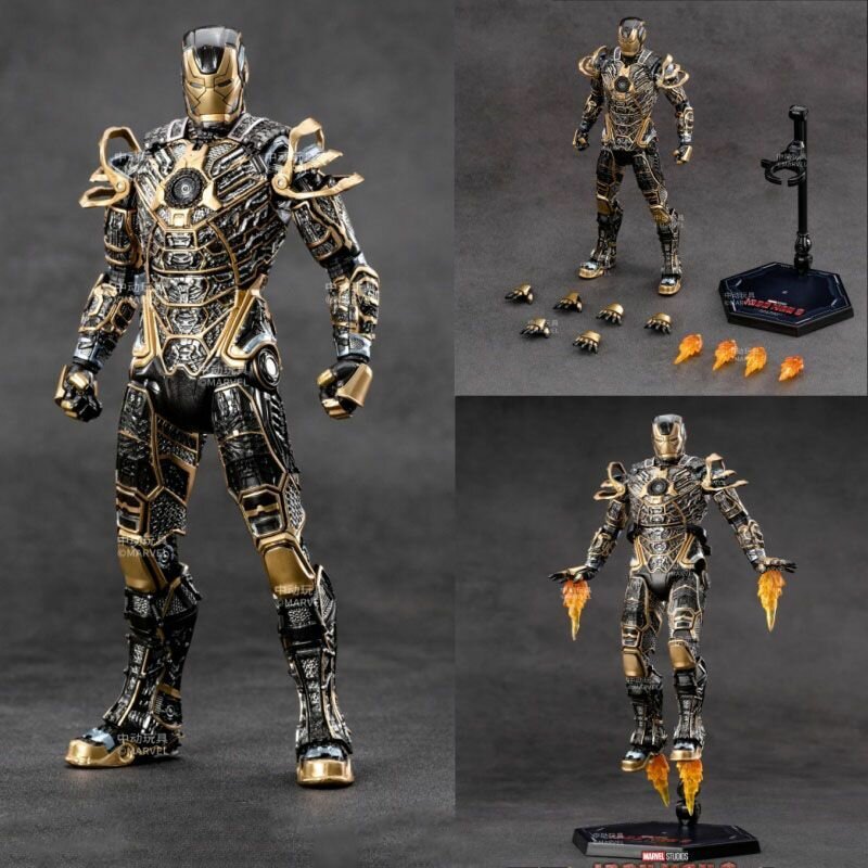 Железный человек Фигурка/Bones, Iron Man Mark 41, подвижные фигурки,18 см, ZD TOYS