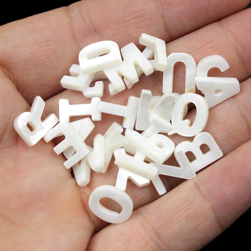 Бусины из ракушек Super search белые 26 шт Model- U