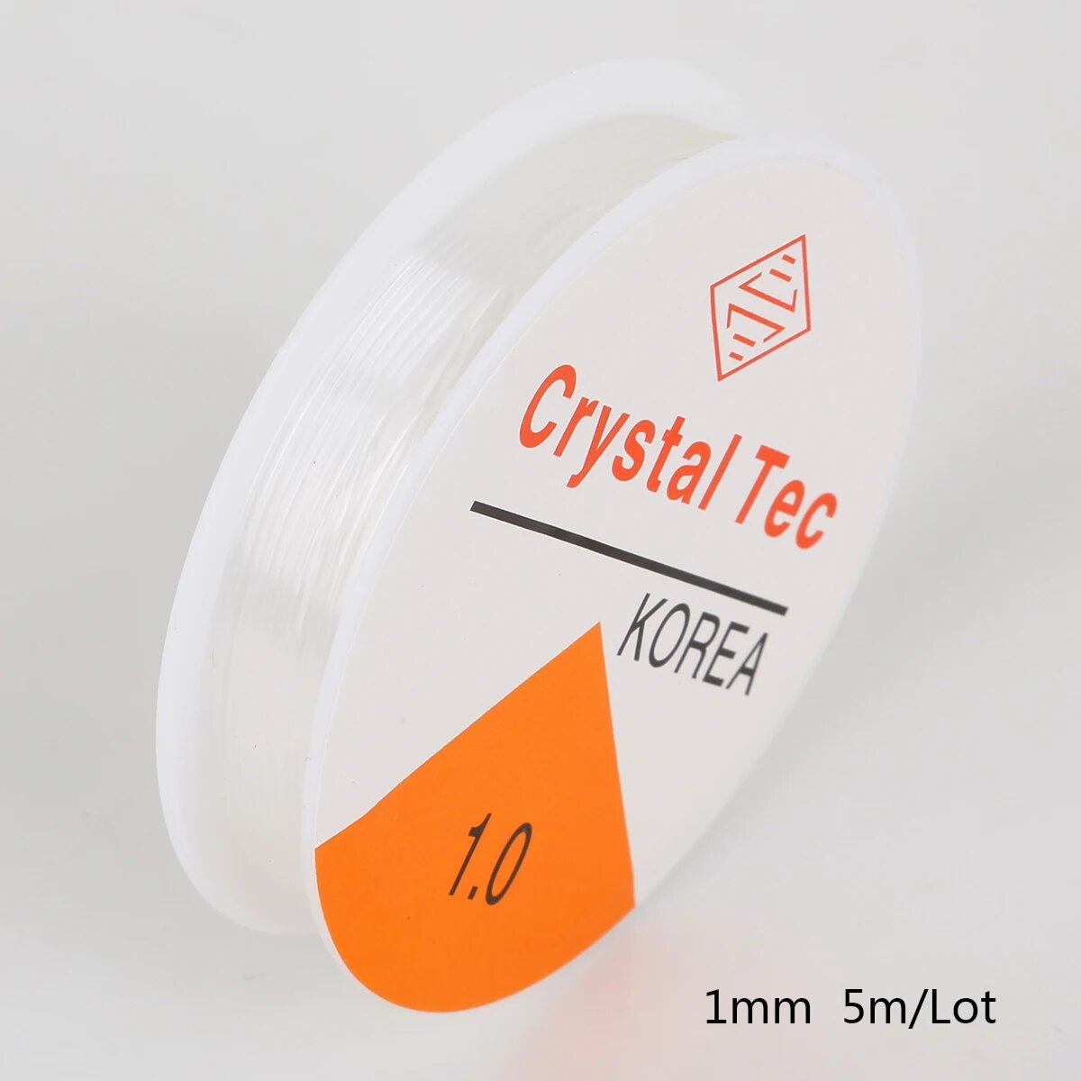 Эластичный шнур Crystal Tec 1.0, 5m, белый