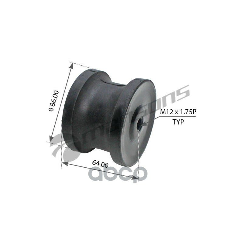 Подушка SCANIA КПП MANSONS Mansons арт. 100.546