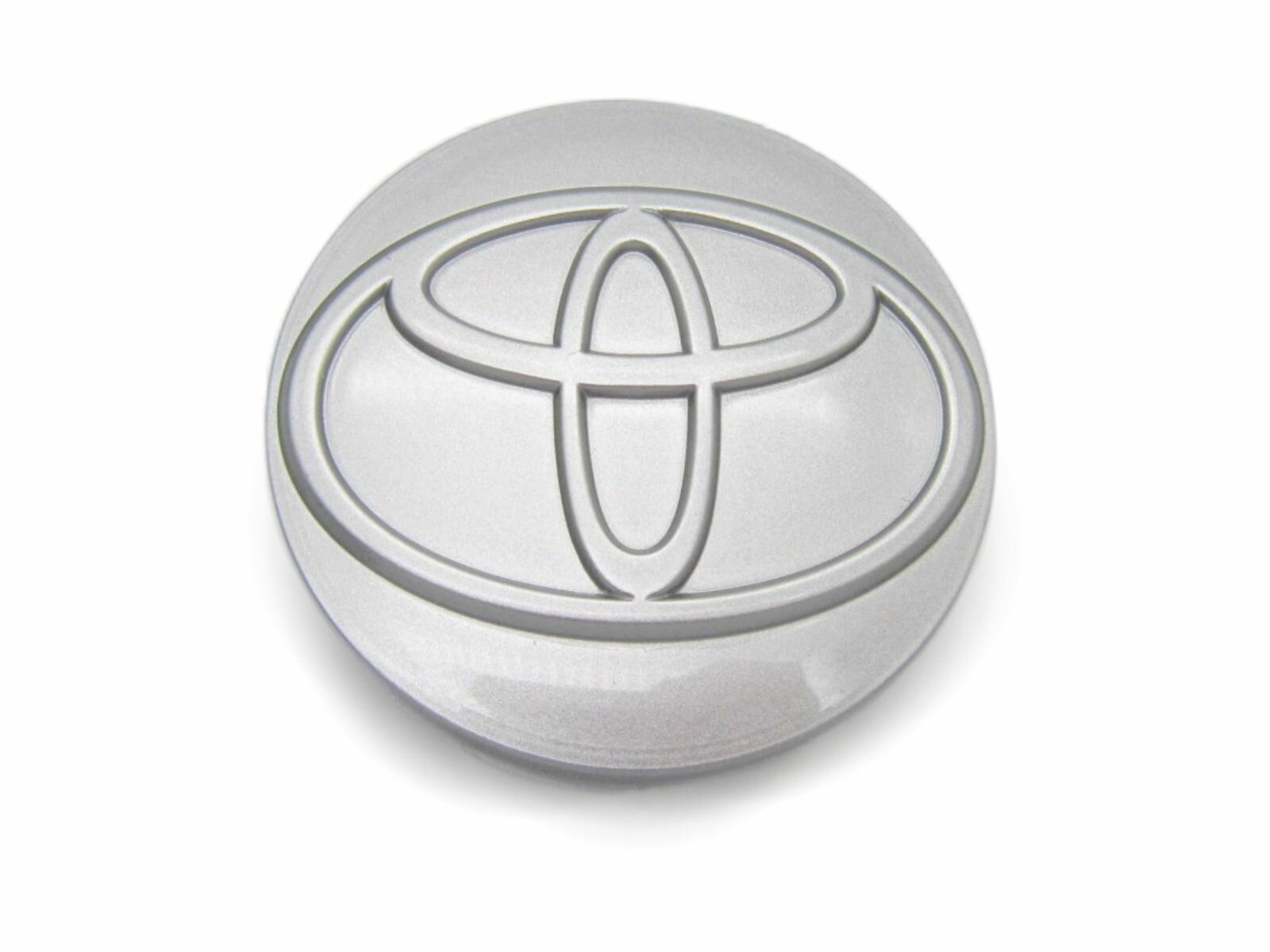 Колпачок, заглушка для литого диска СКАД Toуоta silver, 56/51/12 мм, 1 шт.