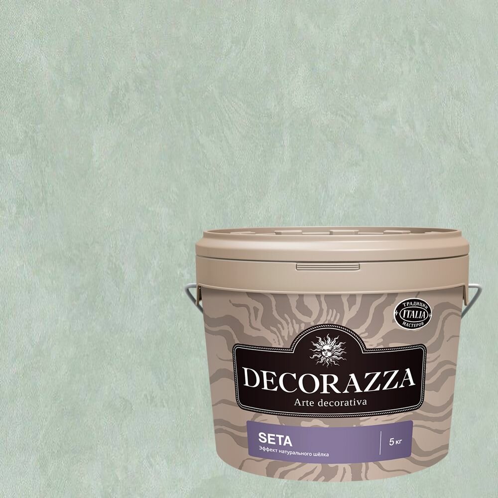 Декоративная штукатурка с эффектом натурального шелка Decorazza Seta (5кг) ST 11-153