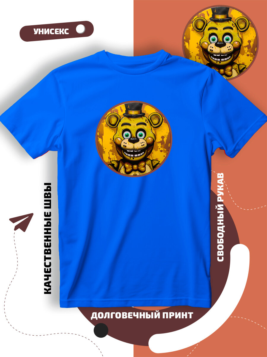 Футболка пять ночей у Фредди медведь
