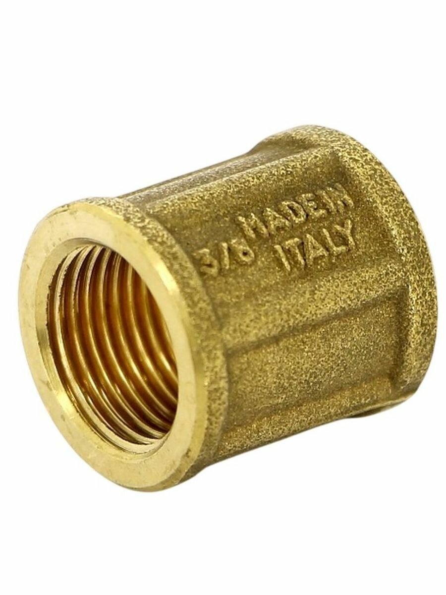 Муфта Tiemme 3/8"Вх3/8"В латунь, 1500319