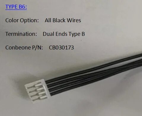 Жгут проводов TEMMIL SSHL-002T-P0.2 4P 200MM, TYPE B6