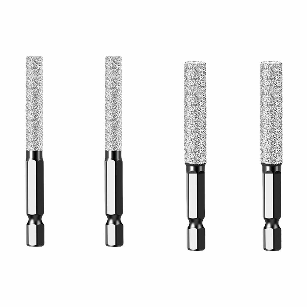 Набор алмазных коронок 6/8/10/12 мм, 6 6 8 8mm