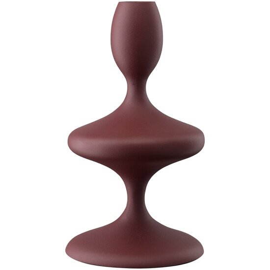 Подсвечник Bergenson Bjorn Vivlend, 20 см, винный (BB0000869)