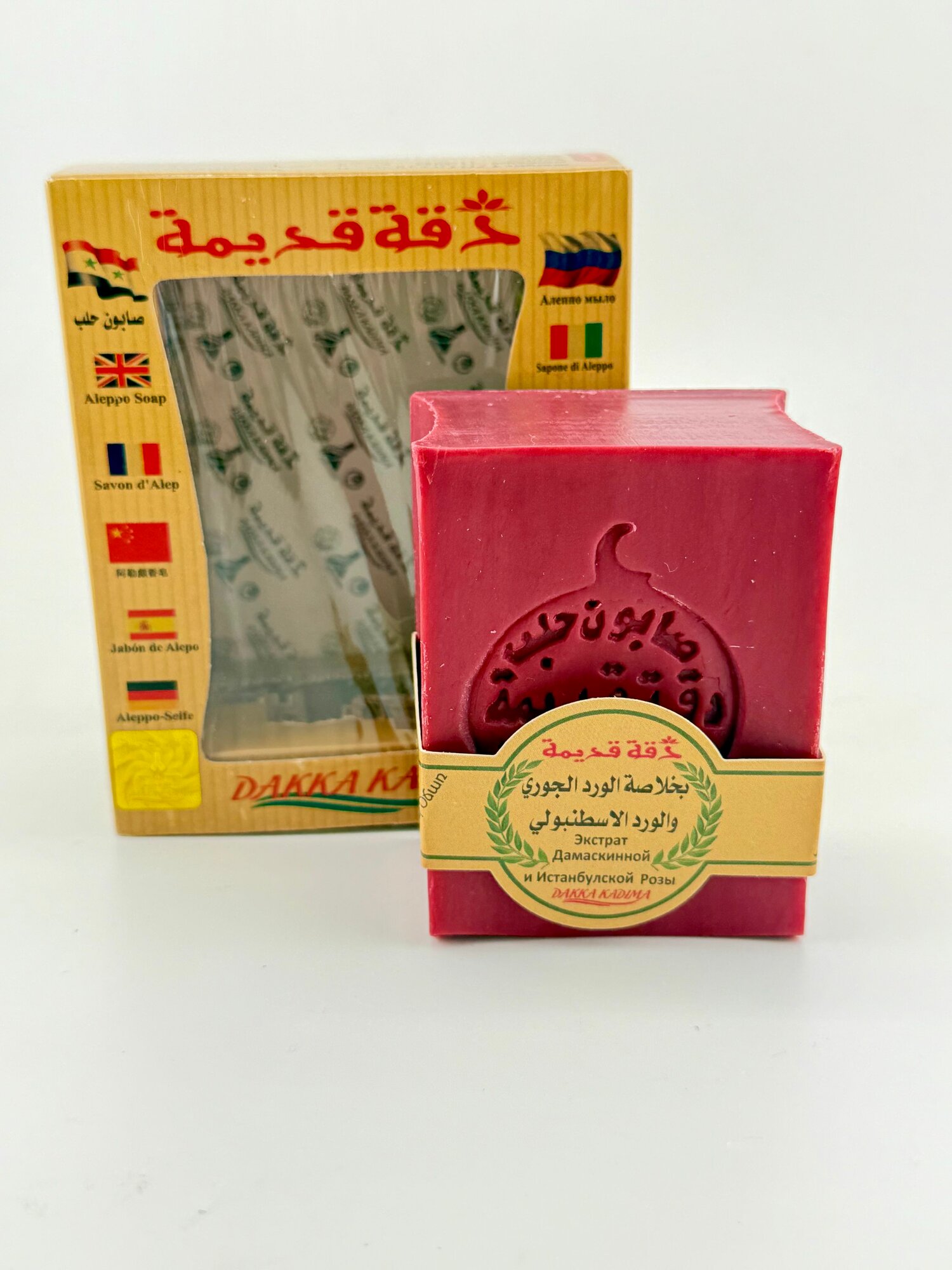 Мыло XXL Роза Дамаска из Сирии Dakka Kadima