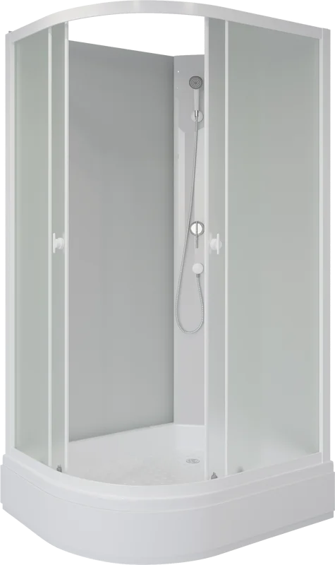 Душевая кабина Niagara Promo P100/70/26R/MT/BK 100х70 см, без крыши, R