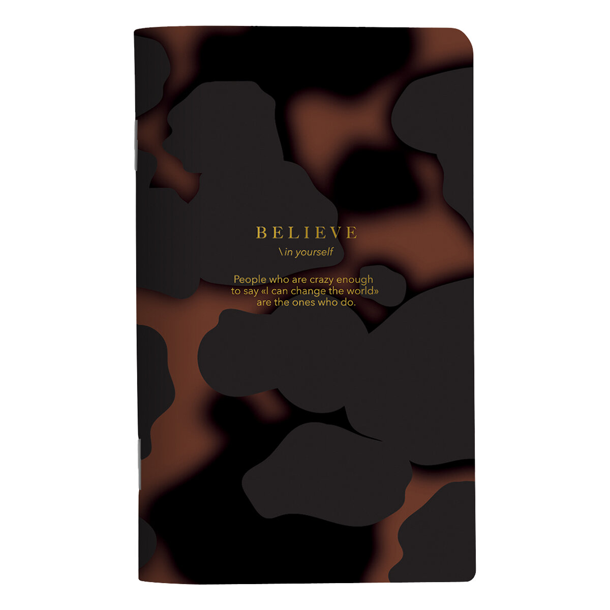 Be Smart N4128-GI62 Планер недатированный A5 130x210 32л коллекция Believe пятна на коричневом