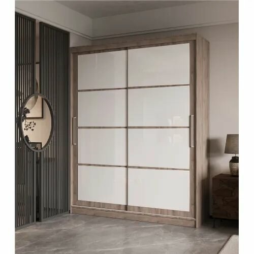 Шкаф-купе Гранд 1 1,6 Лакобель 2шт Дуб Горный