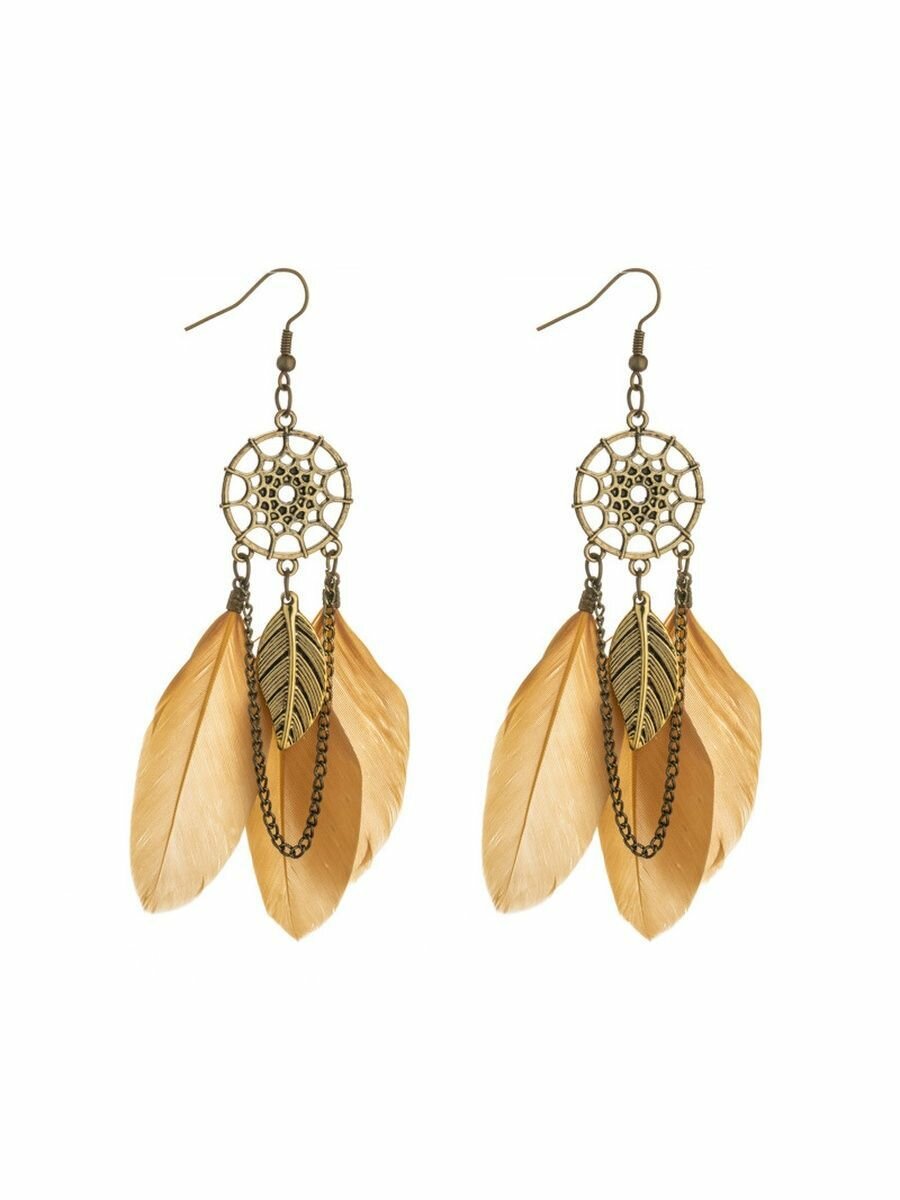 Серьги, дерево