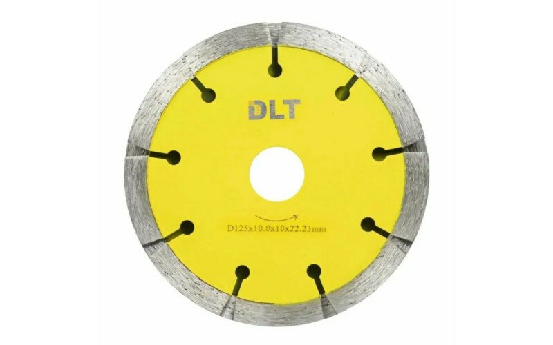 Алмазный диск для штробления в бетоне 125 * 22,2 * 10