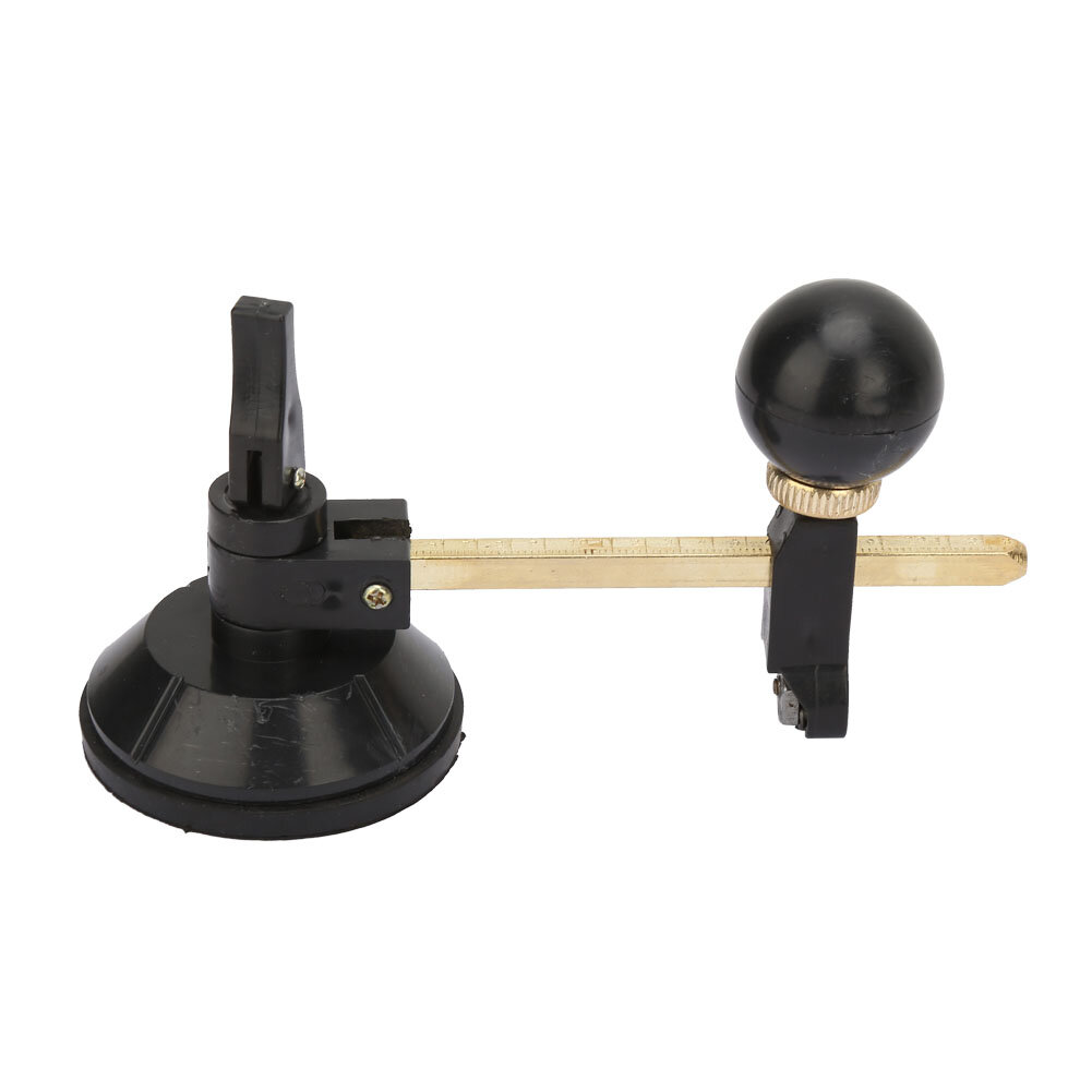 Стеклорез с 6-колесным циркулем для круговой резки с присоской (20 см)