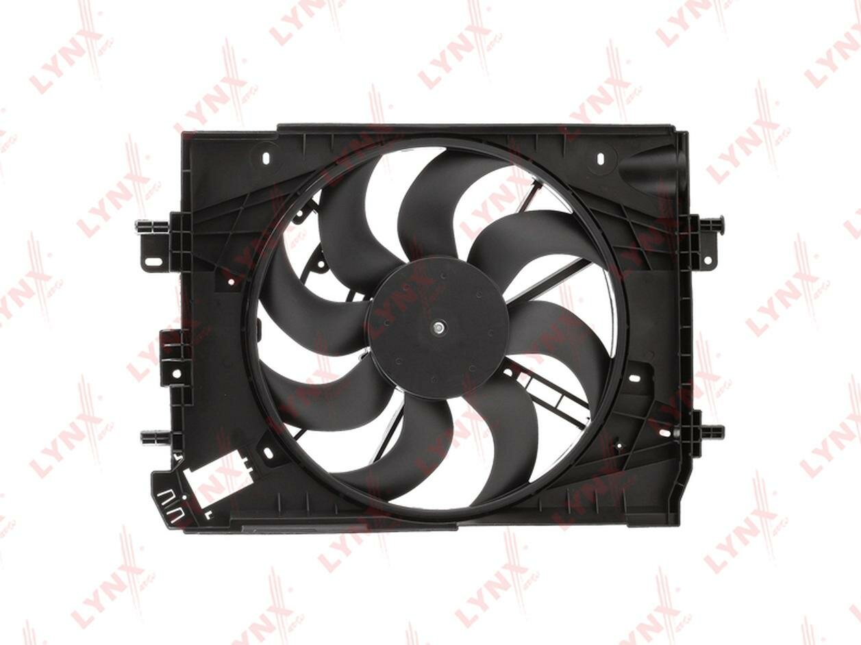 Lynx вентилятор радиатора с кожухом renault clio iv 1.2 16, dokker 1.2-1.6 12, lodgy 1.2-1.6 12 rf1567