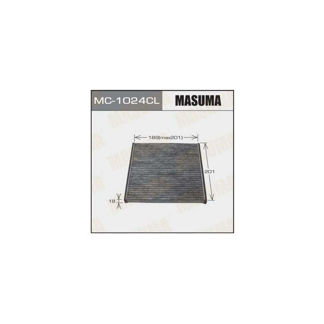 Фильтр салона для автомобилей Masuma MC1024CL (запчасти и расходники)