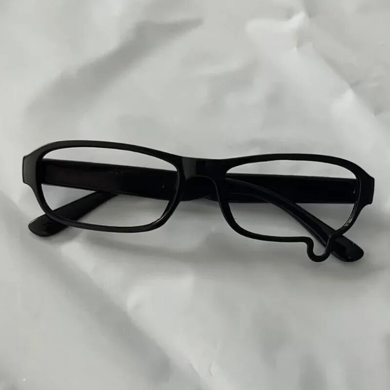 Аниме очки каплевидные без линз Black square