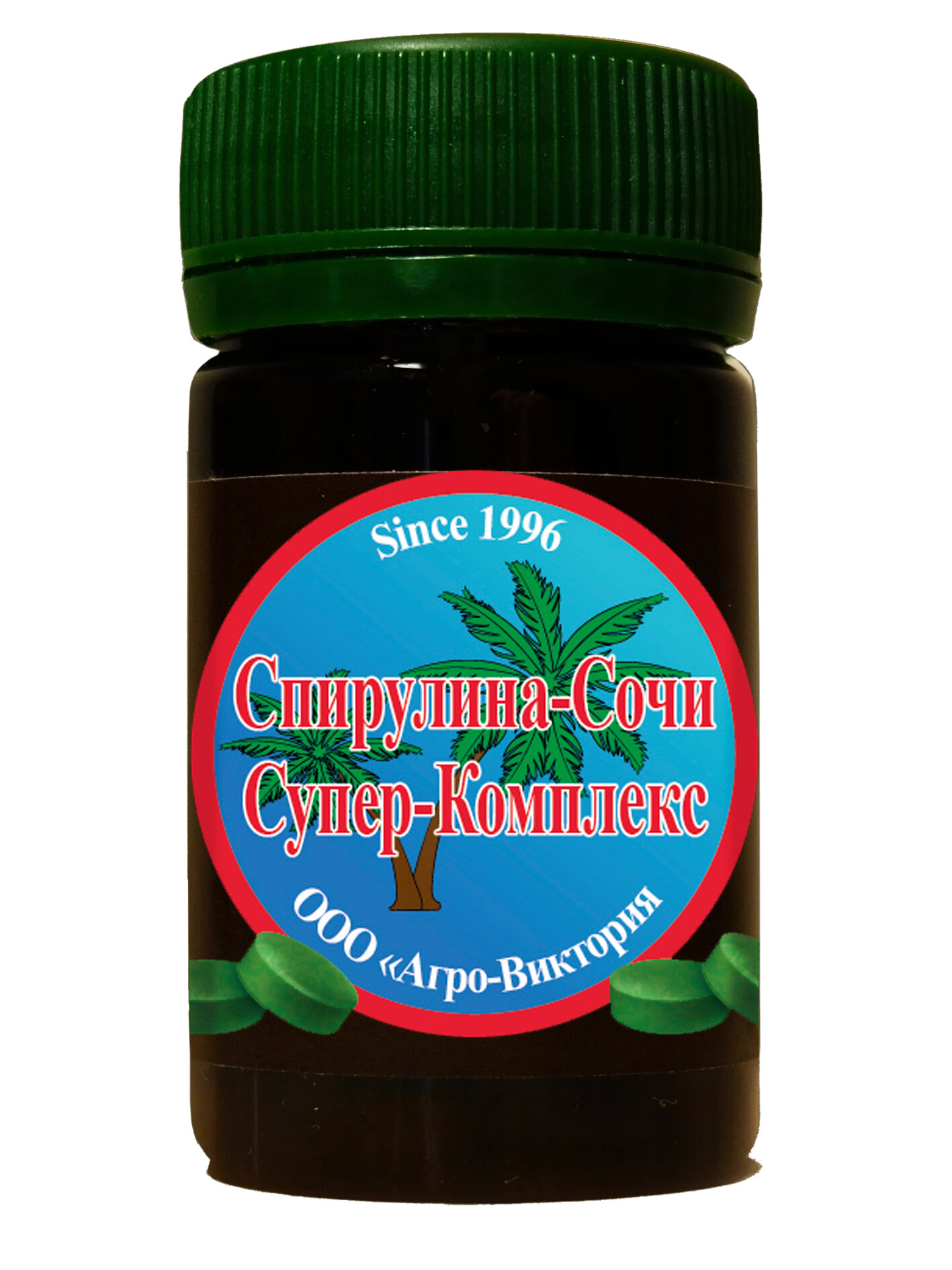 Спирулина Сочи Спорт с Гинкго 70% протеина суперфуд восстановление спортсменов витамины группы В микроэлементы 330 шт — фото 1
