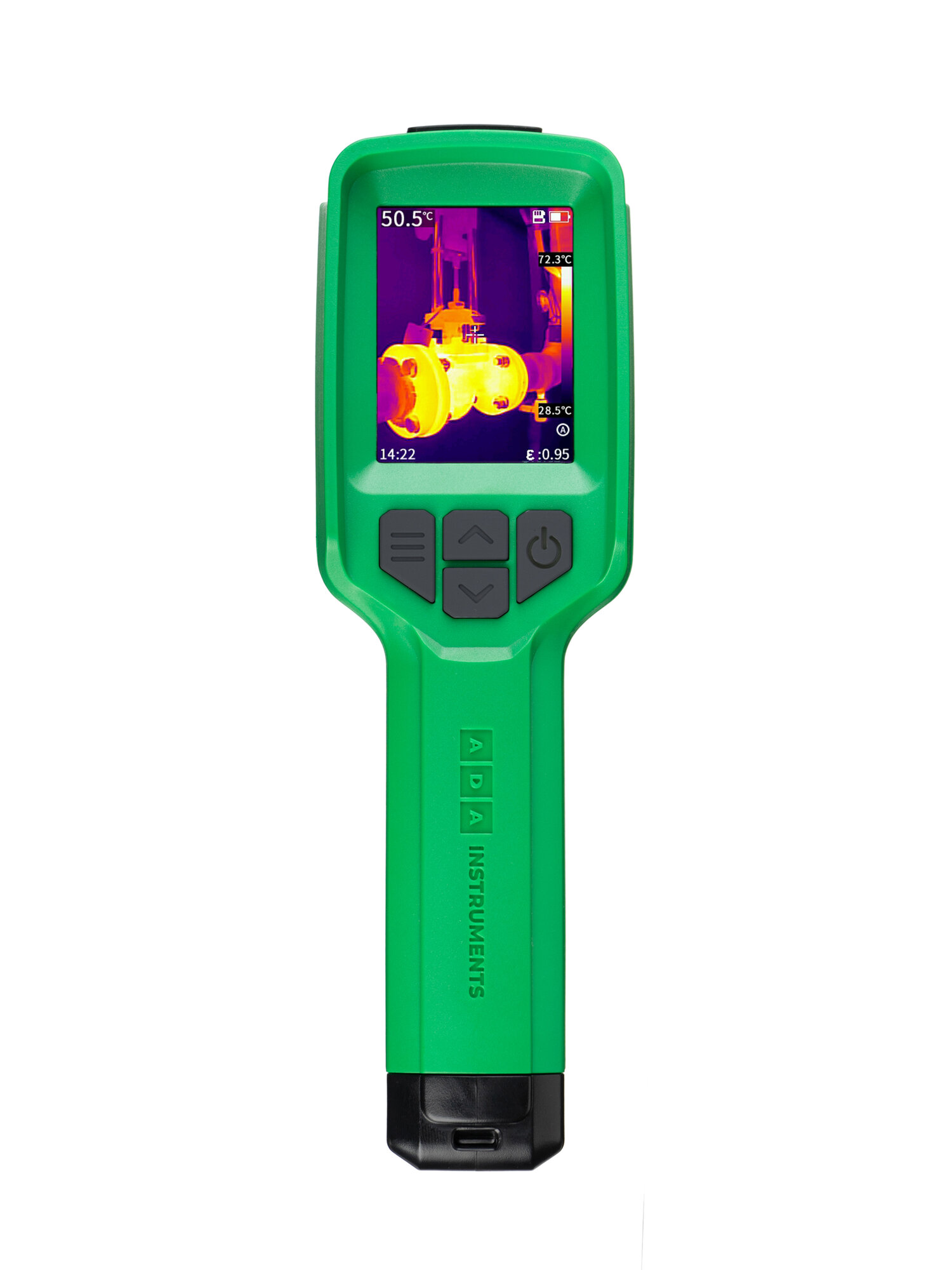 Профессиональный тепловизор ADA TemPro VISION 256 PROFESSIONAL (256х192; -20~550°C; 2,4' LCD;  IP-54)