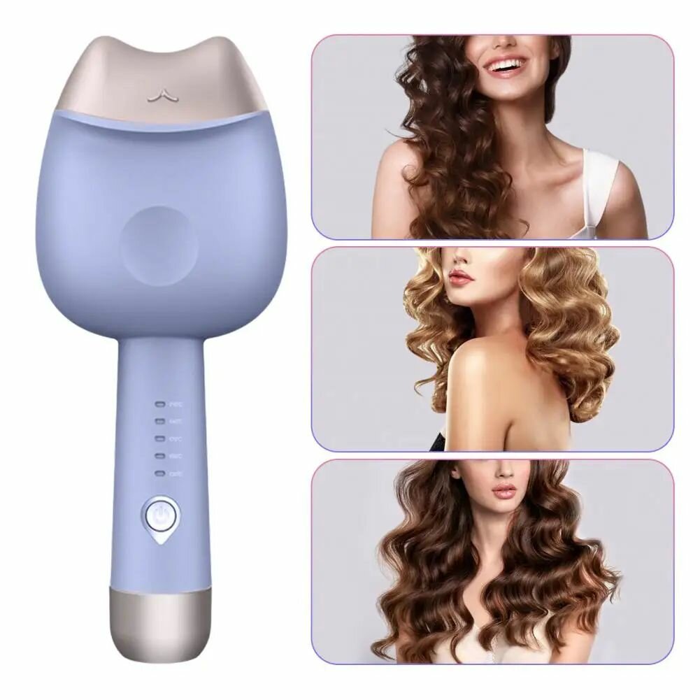 Стайлер для волос, ультратонкие щипцы-гофре, диаметр 32мм, водяные волны, для кудрявых волос