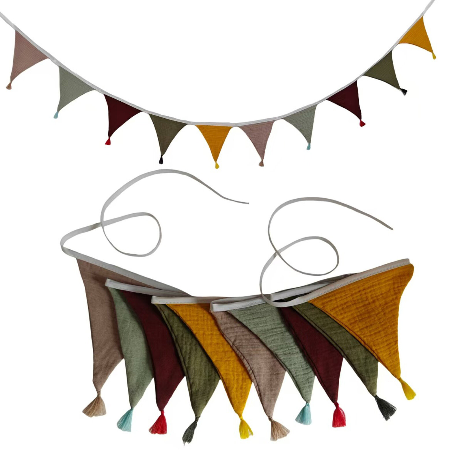 Милые флажки для украшения детской комнаты и фотосессий