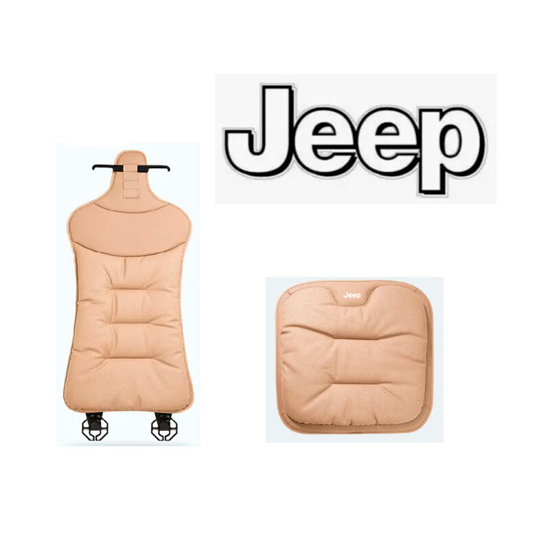 Комплект защитных накидок из экокожи на одно сиденье для Jeep