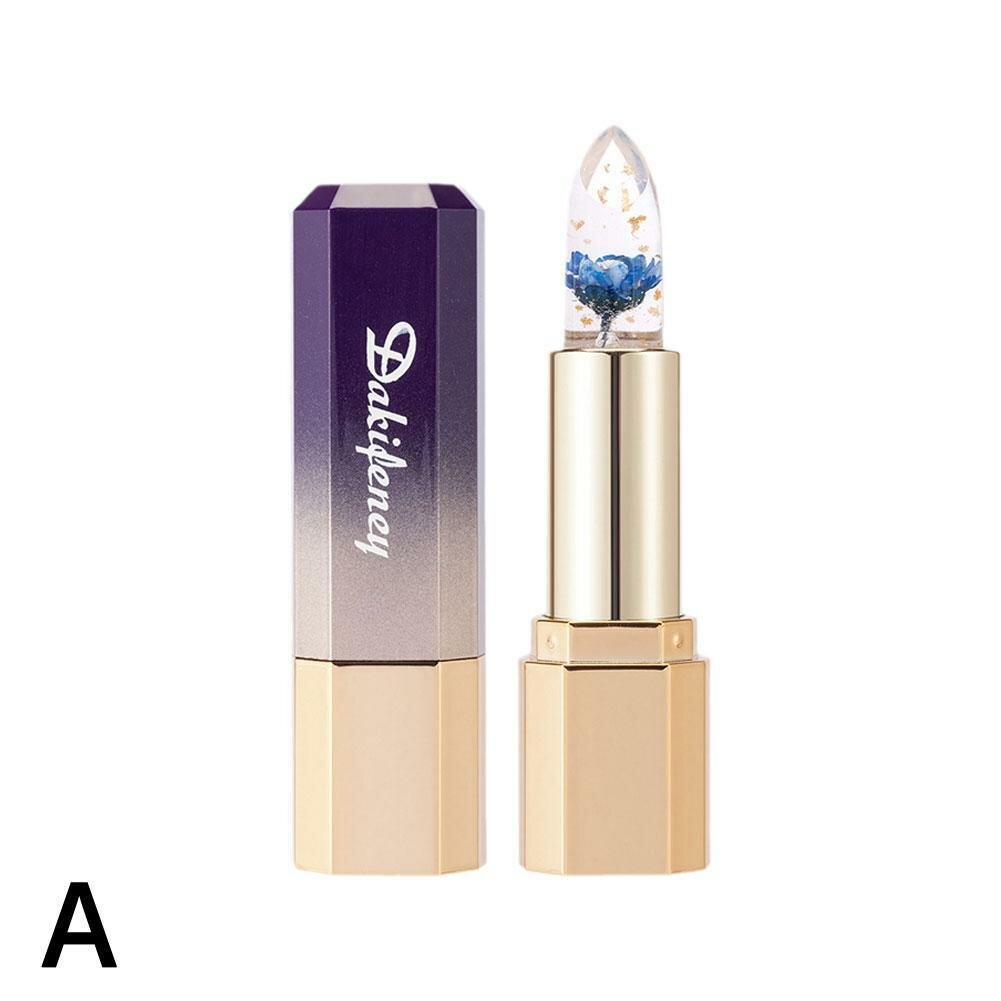 Прозрачная желеобразная помада с изменением температуры, обесцвечивающая увлажняющая помада