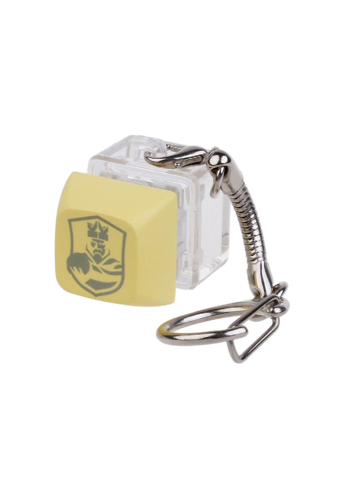 Crystal Ball Portable Cherry Switches Tester Kit Mechanical Keyboard Switches Keychain Toy Lightless Stress Relief Gift