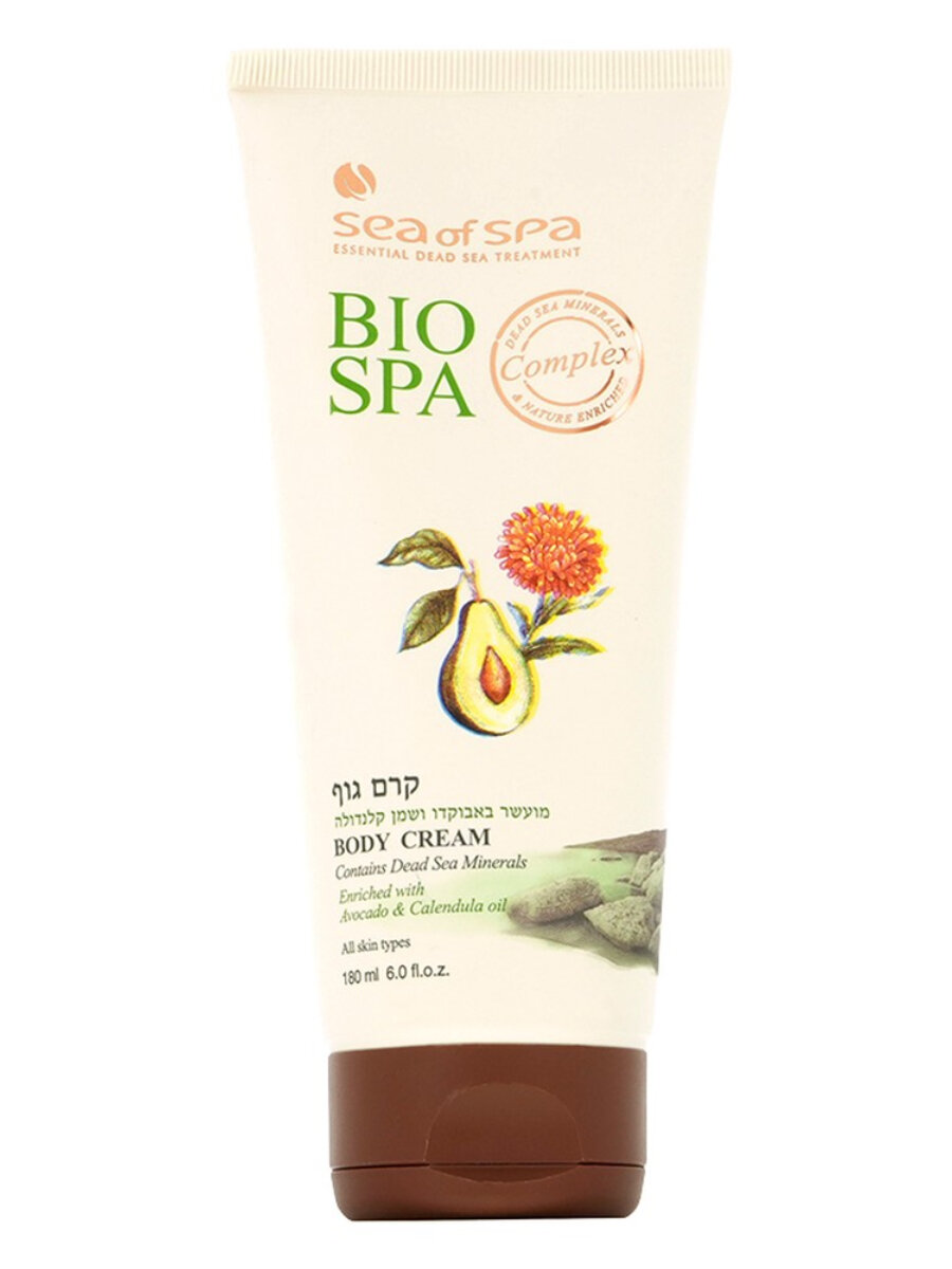 Крем для тела SEA OF SPA с маслом авокадо и календулы 180 мл