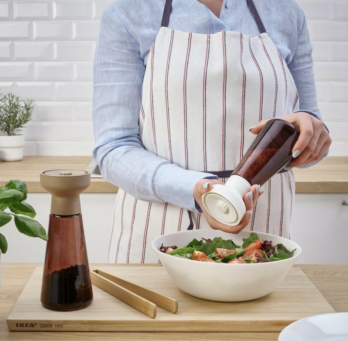 Мельницы для специй HALVTOM (набор из 2 шт) многоразовые