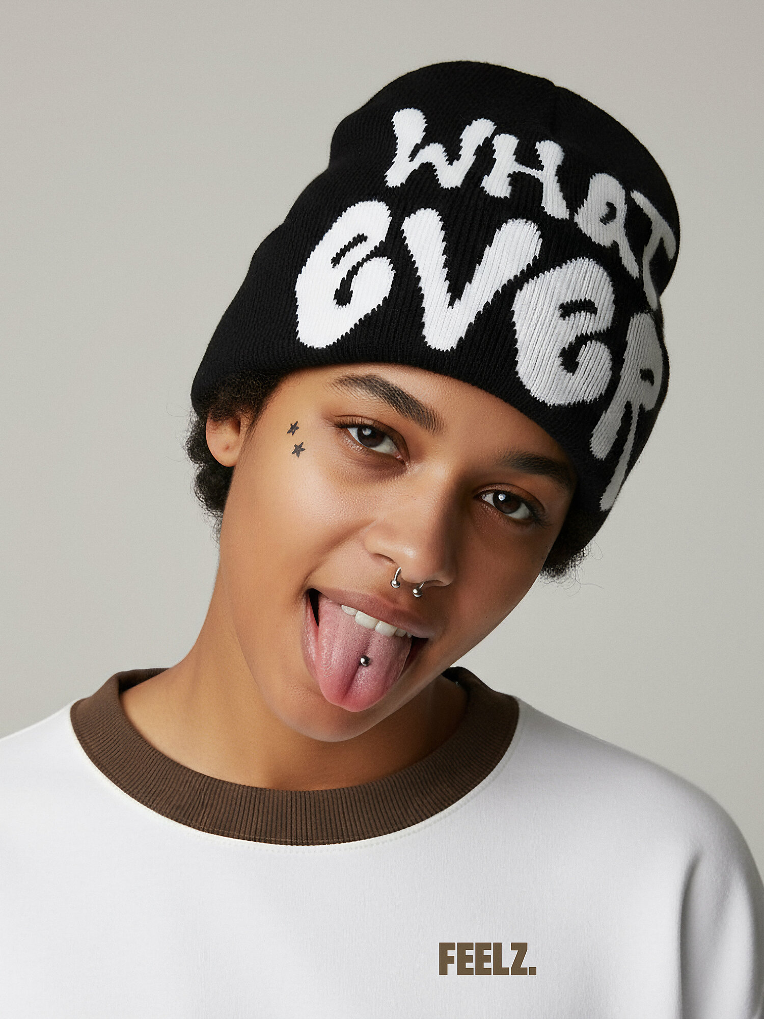 Шапка-бини для женщин