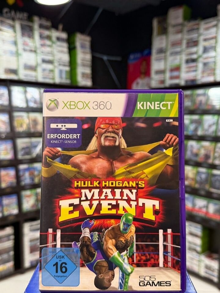 Игра Hulk Hogans Main Event (Xbox 360) (Box)