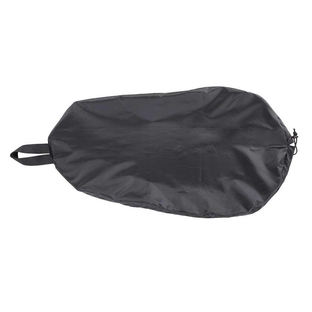 Чехол для кокпита каяка с пропусканием воздуха, регулируемый, блокирующий УФ50+, герметичный, защитный, для океана, 5 размеров (XS, S, M, L, XL), черный, серый, из оксфордской ткани