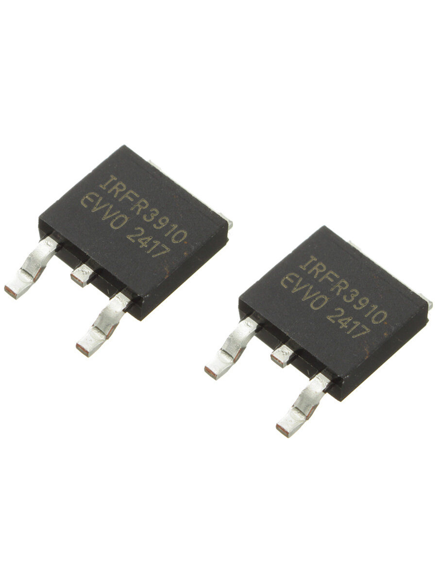 Транзистор IRFR3910 DPAK Evvosemi (упаковка 4шт) N-канальный 100В 16A