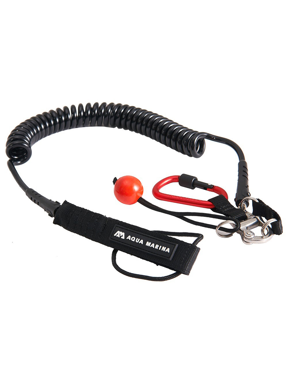 Лиш для сап борда с чекой безопасности Aqua Marina river leash 9'/7mm