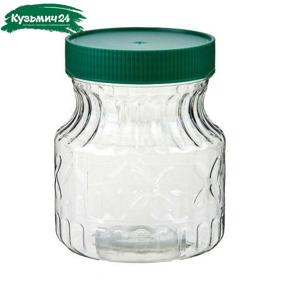 Банка для меда и варенья пластик 0.5 л Альтернатива М965