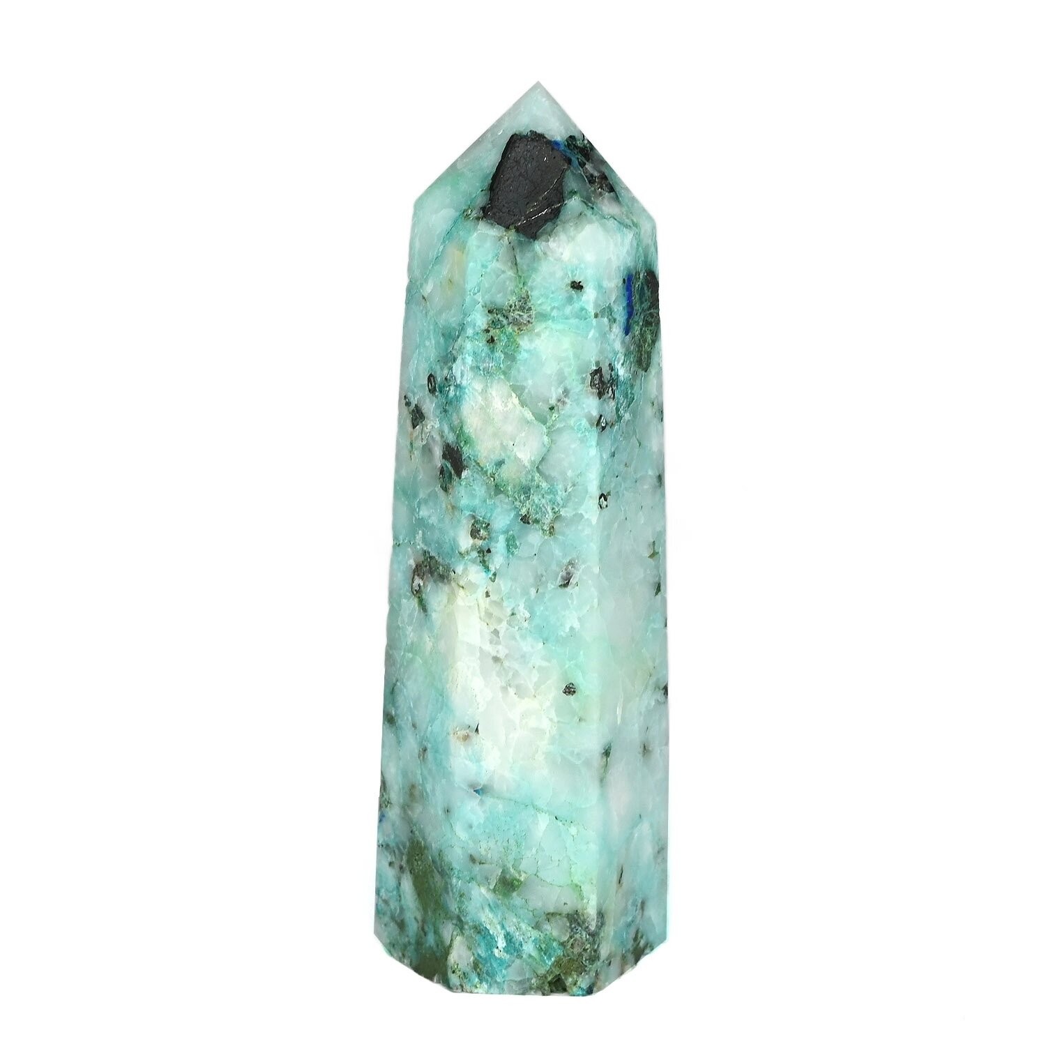 Кристалл из кварца феникс "Карандаш" 23*23*80мм, 69г .