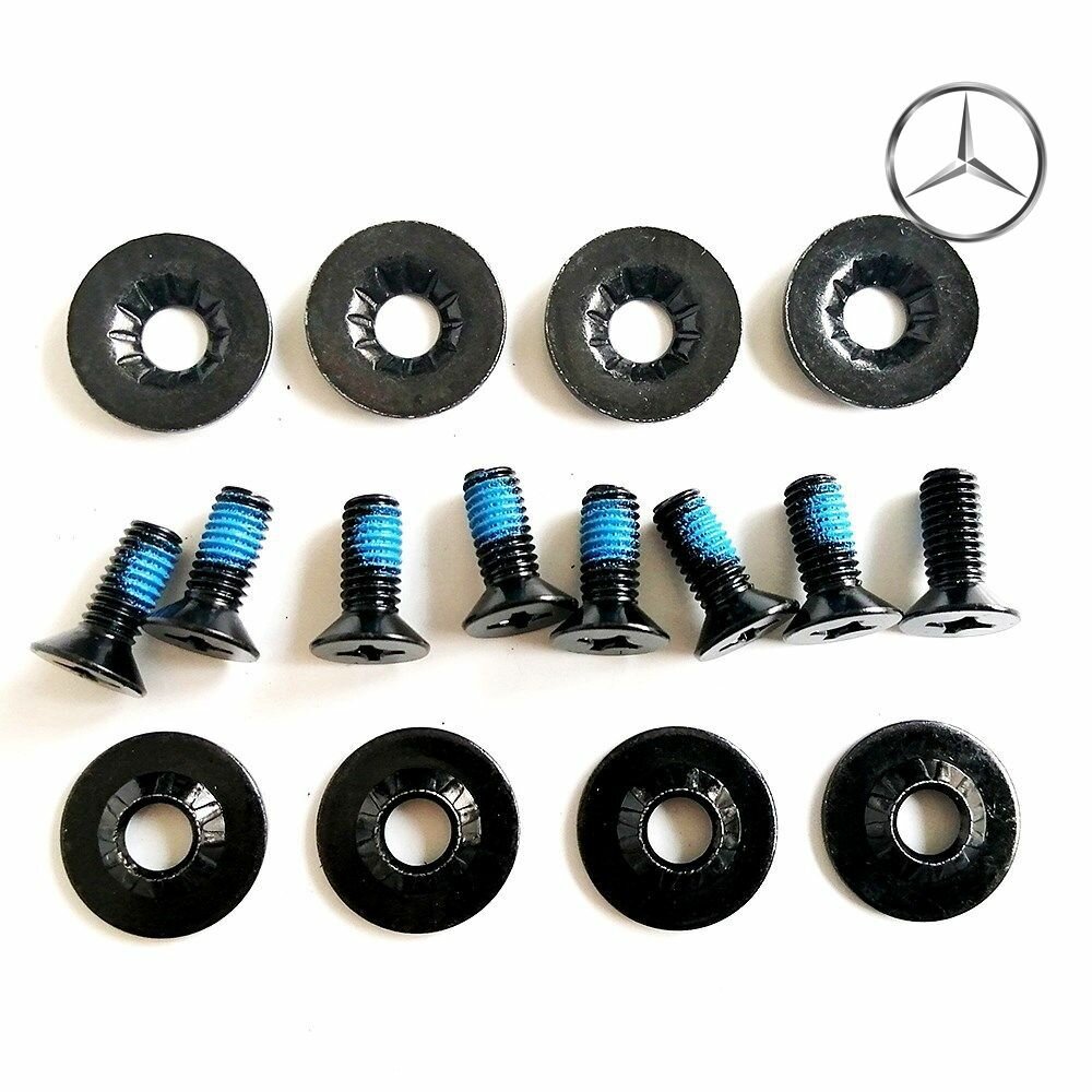 8 комплектов/мешок Набор винтов для креплений сноуборда Подходит для большинства креплений Лыжная пластина