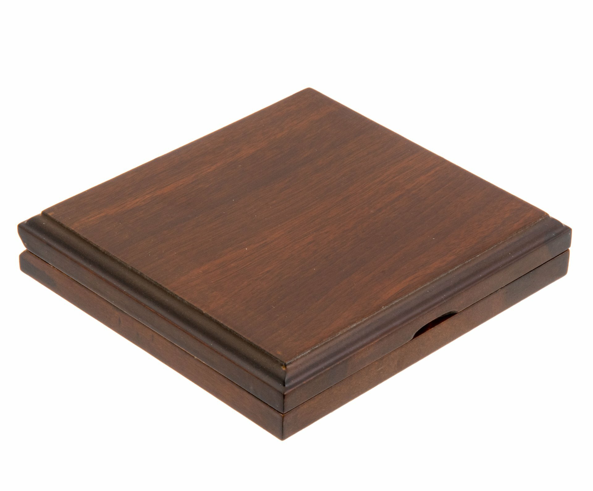 Футляр деревянный для 4-х монет диаметр ячеек 45 мм