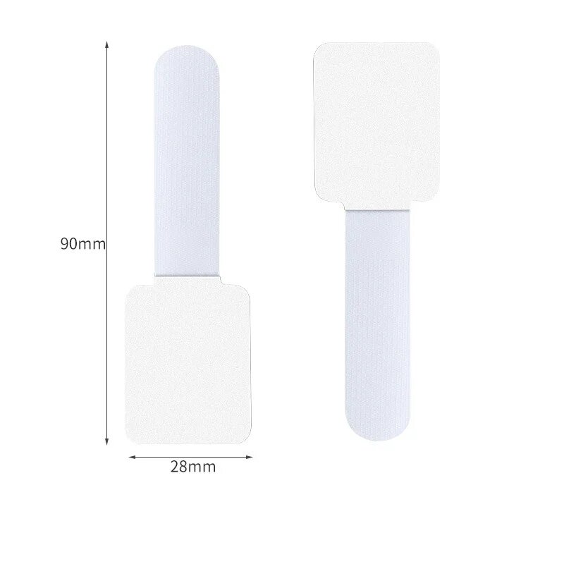 Многоразовые стяжки для кабелей, White, 90x28 мм