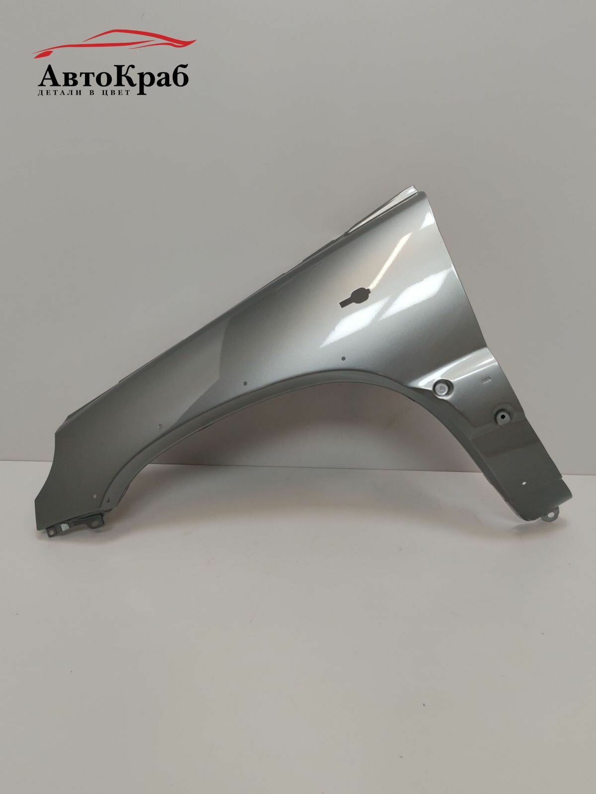 Крыло переднее левое в цвет для Шевроле Нива рестайлинг 2009 - 2020 г. 630 - кварц серый