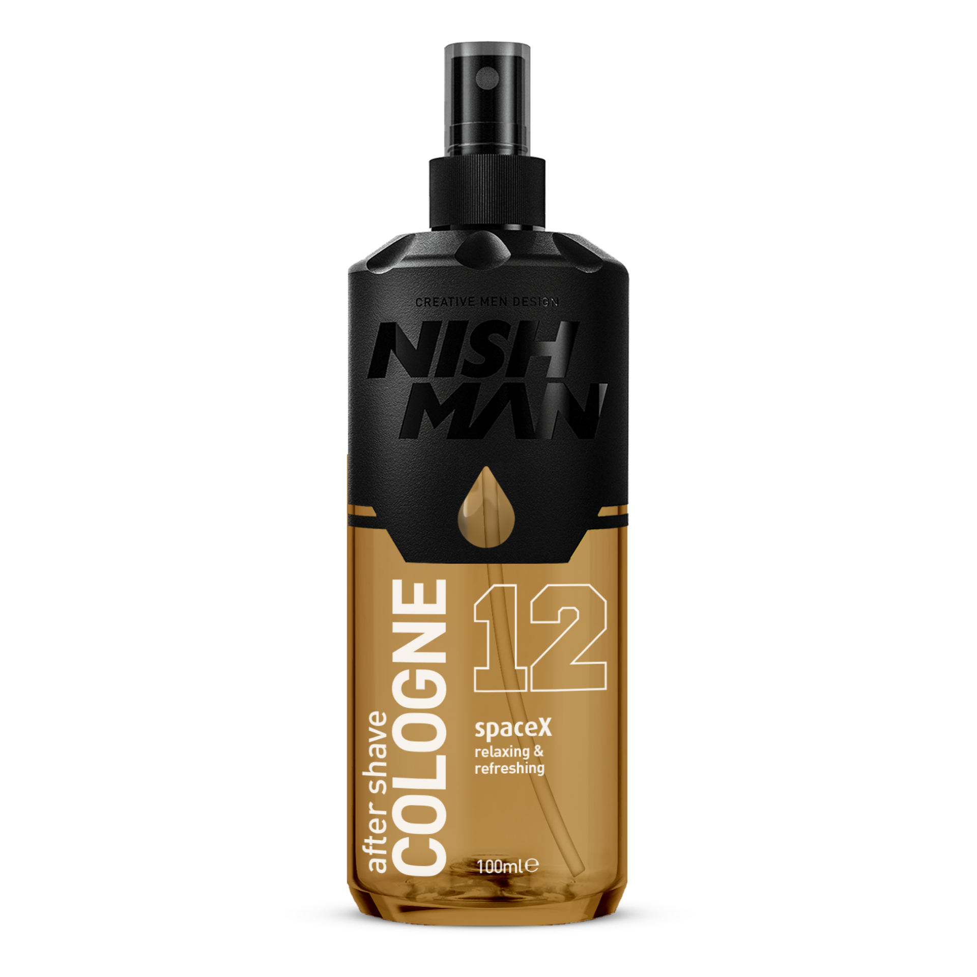 Одеколон после бритья 12 After Shave SpaceX NISHMAN, 100 мл